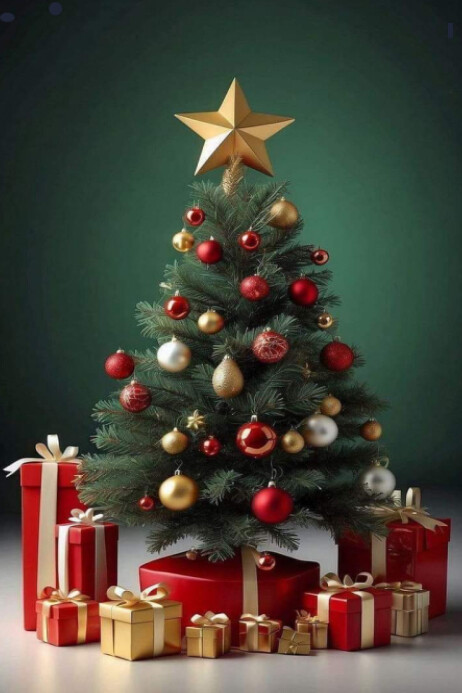 chritmas tree Template | PosterMyWall