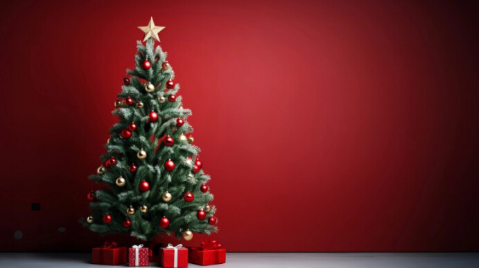 chrstmas tree thumbnail Template | PosterMyWall