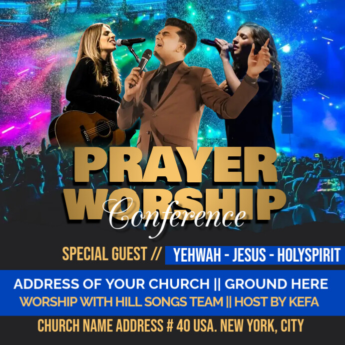 Copy of church, christian, worship, event, meeting, | PosterMyWall
