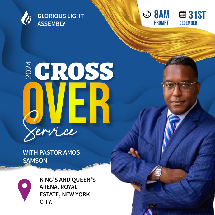 Copy of Church, church conference, new year Eve ser | PosterMyWall