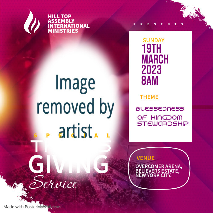 Copy of Church, church conference, new year Eve servi | PosterMyWall