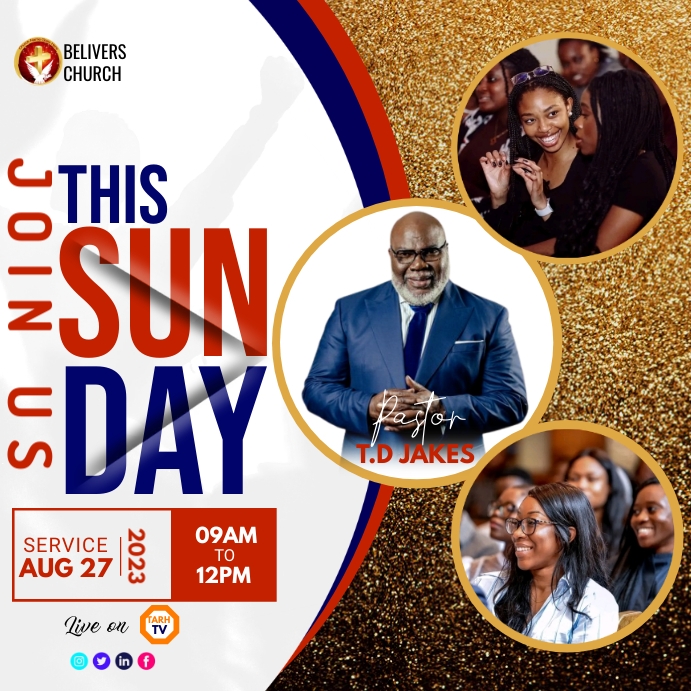 church, concert flyer Template | PosterMyWall