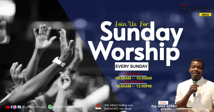church, concert flyer Template | PosterMyWall