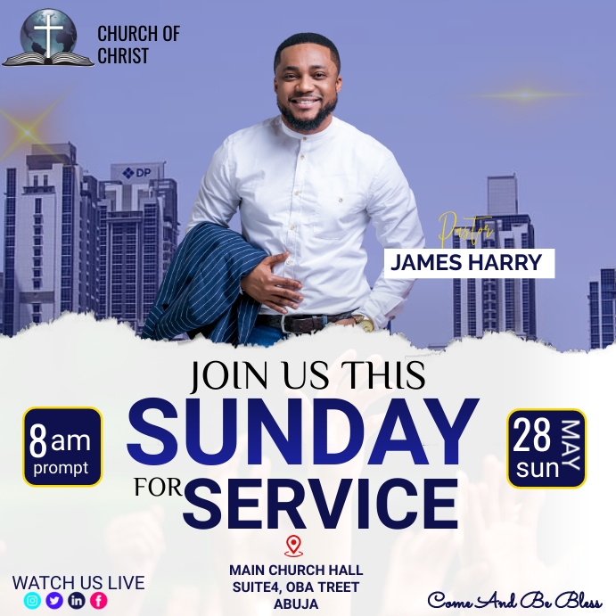 Copy of church, concert flyer | PosterMyWall
