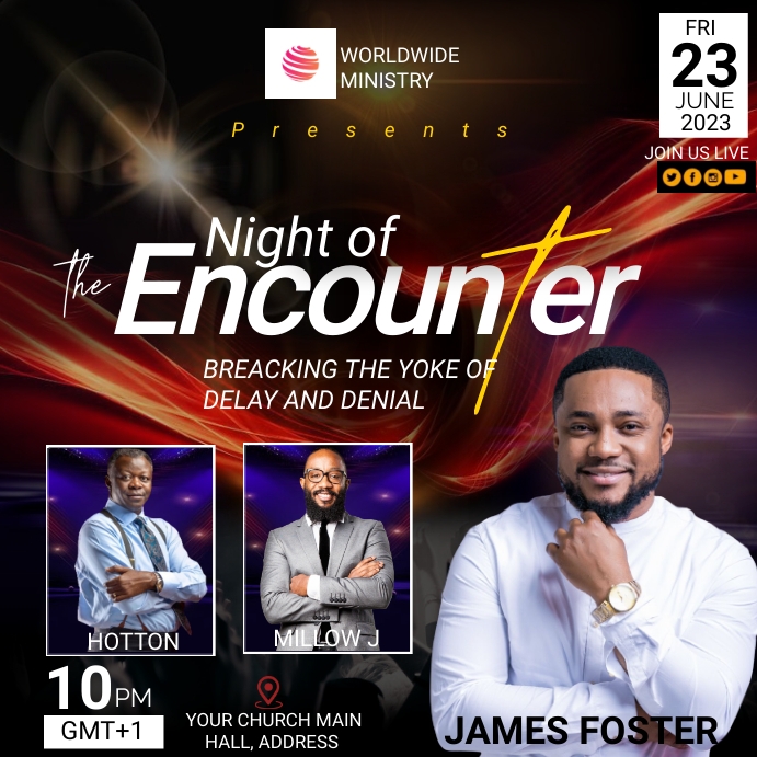 church, concert flyer Template | PosterMyWall