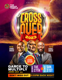 Crossover, 31st Night Church Flyer Template | PosterMyWall