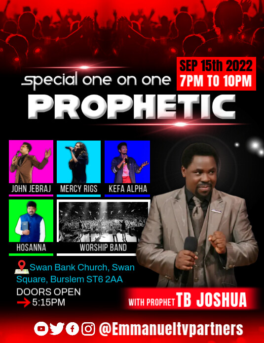 church, sunday service,worship,prophetic, Template | PosterMyWall