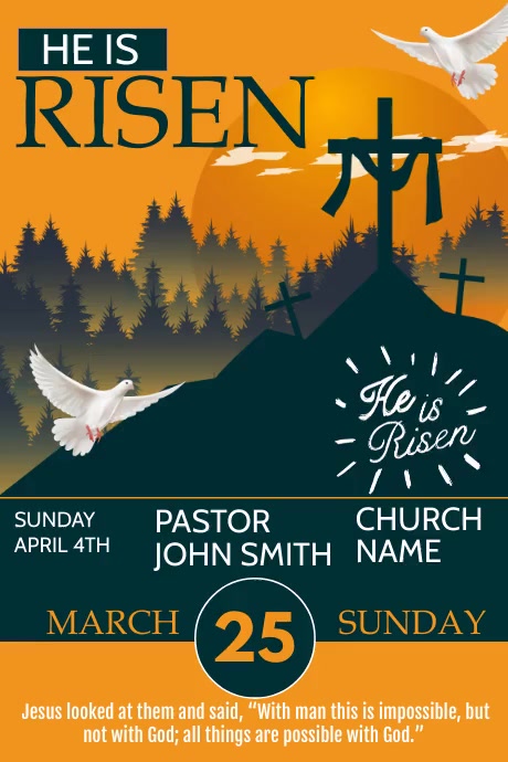 church, worship and prayers Template | PosterMyWall