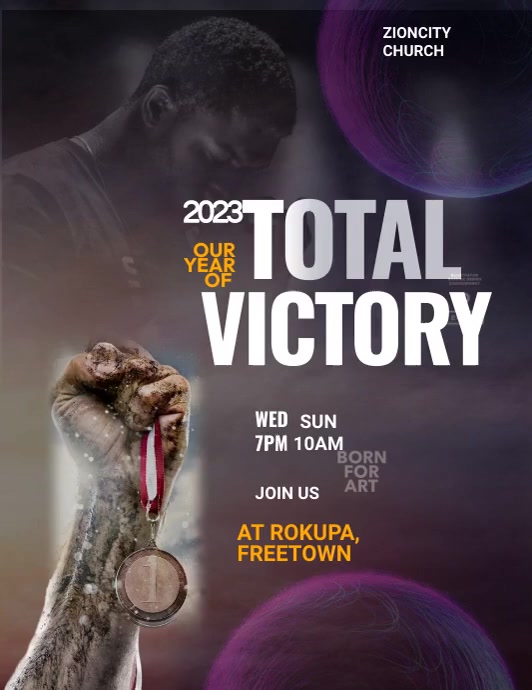 CHURCH,VICTORY (1) Template | PosterMyWall