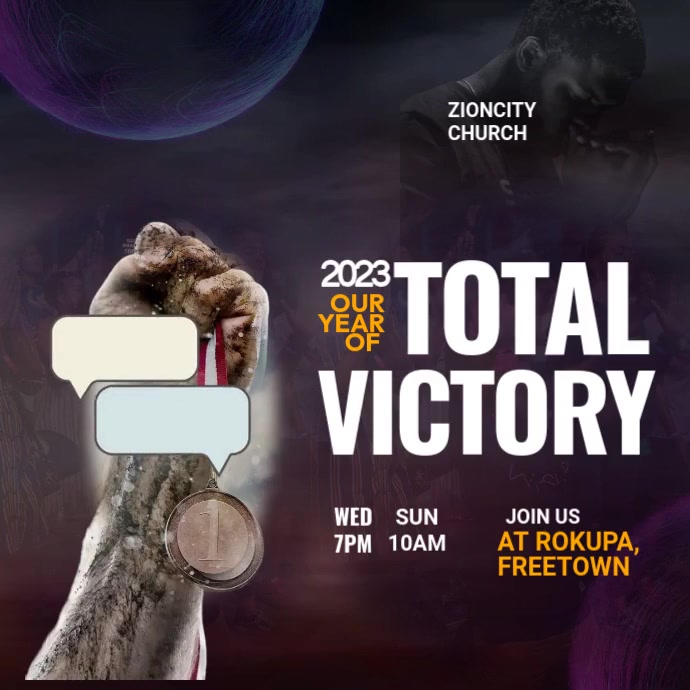 Copy of CHURCH,VICTORY | PosterMyWall