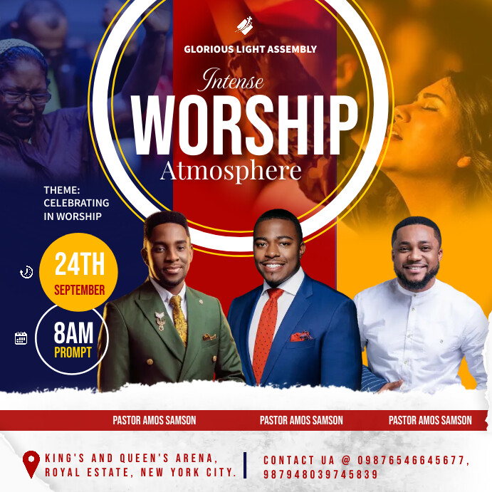 Plantilla de Church, church conference, new year Eve ser | PosterMyWall