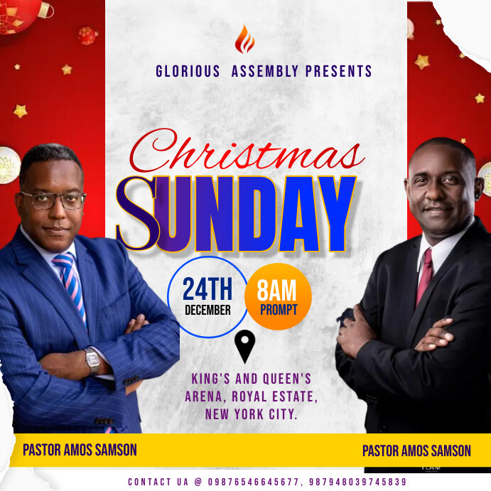 Plantilla de Church, church conference, new year Eve serv | PosterMyWall