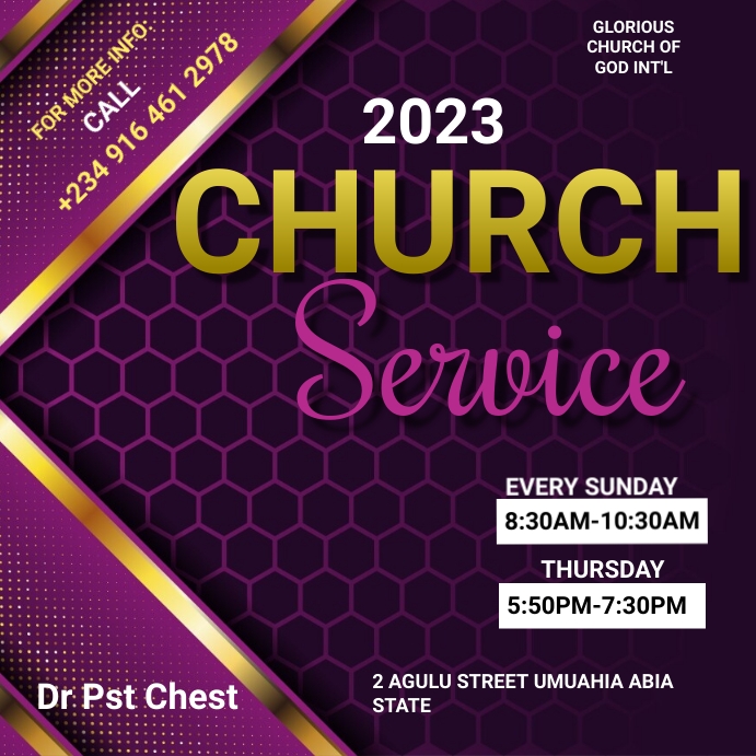 Copy of Church (1) | PosterMyWall