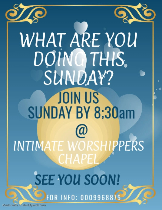 Copy of CHURCH (1) | PosterMyWall