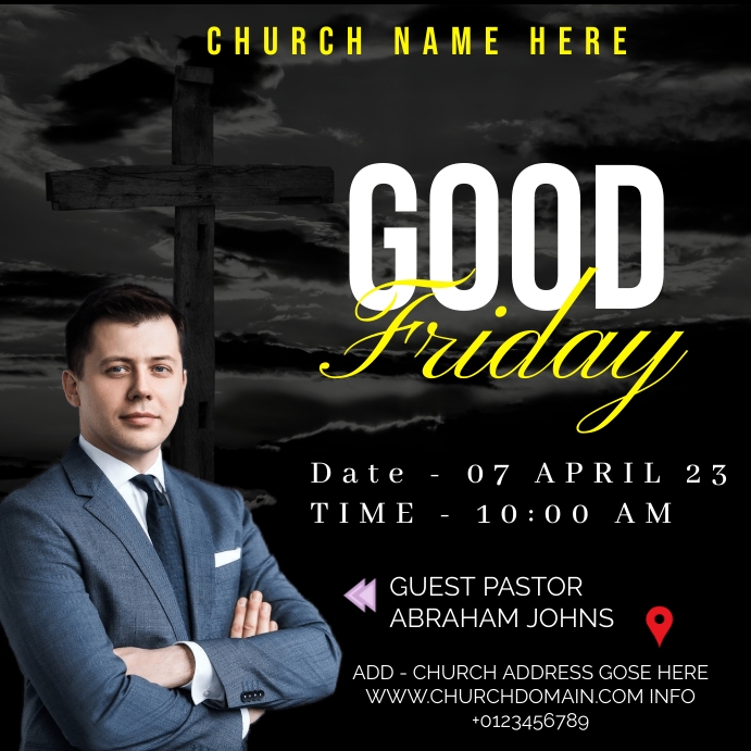 CHURCH (1) Template | PosterMyWall