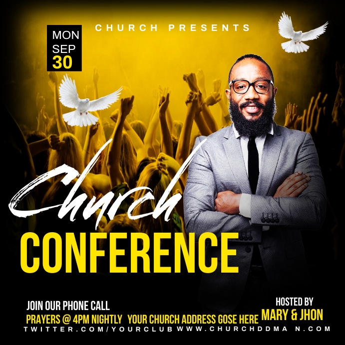 CHURCH (1) Template | PosterMyWall