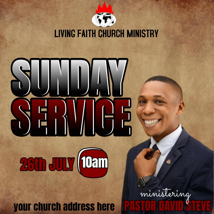 Copy of Church (1) | PosterMyWall