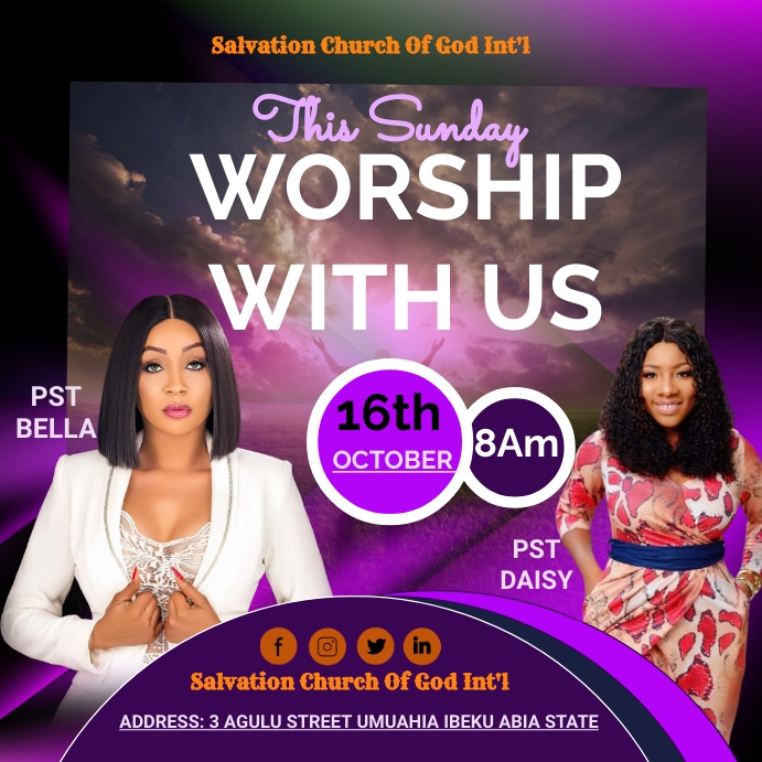 Church (10) Template | PosterMyWall