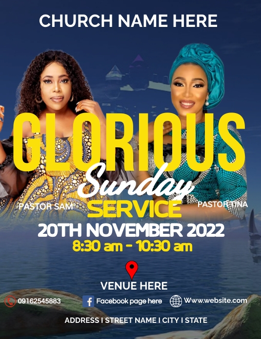 Church (12) Template | PosterMyWall