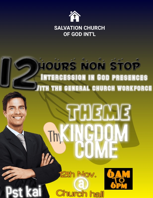 church (12) Template | PosterMyWall