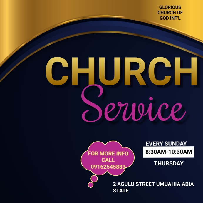 Church (15) Template | PosterMyWall