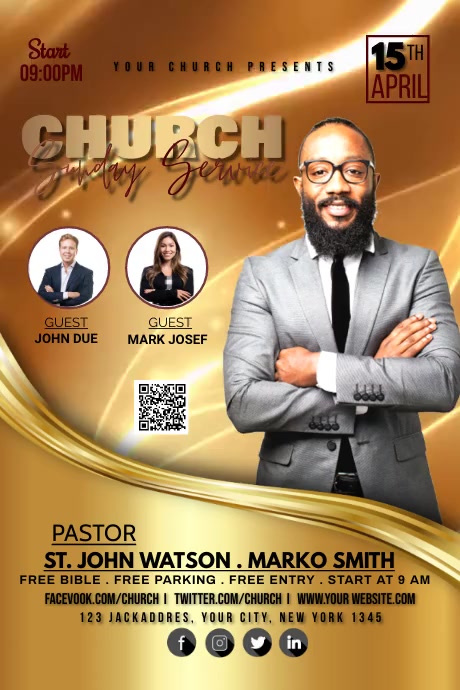 Copy of church (2) | PosterMyWall