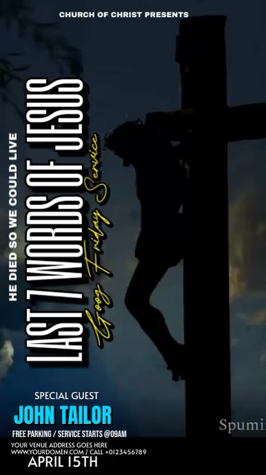 CHURCH (3) Template | PosterMyWall