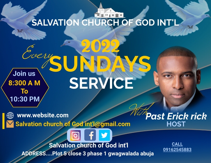 Church (31) Template | PosterMyWall