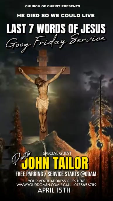 CHURCH (4) Template | PosterMyWall