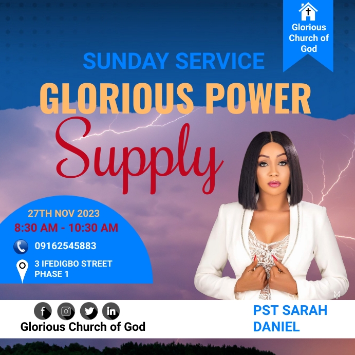 Church (51) Template | PosterMyWall