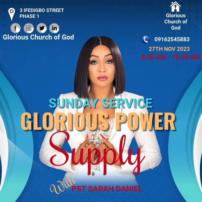 Church (51) Template | PosterMyWall