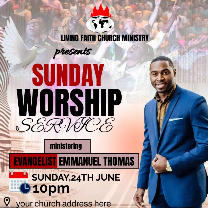 Church (6) Template | PosterMyWall