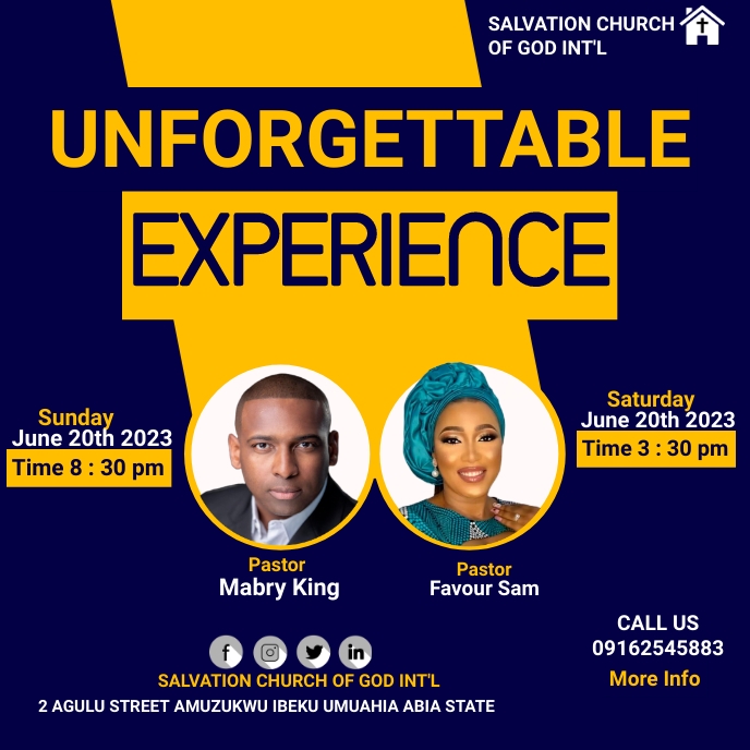 Copy of Church (7) | PosterMyWall