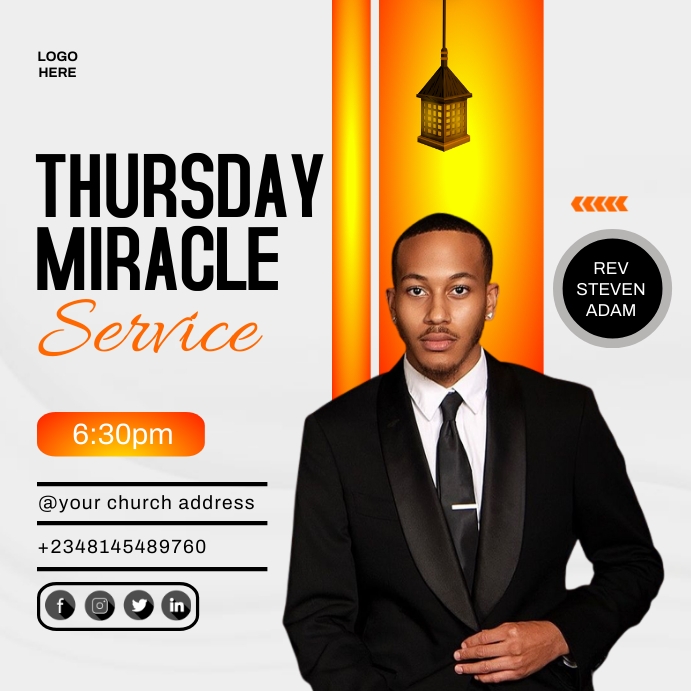 church (7) Template | PosterMyWall