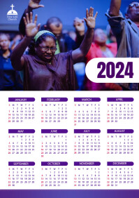 Church Calendar Template | PosterMyWall