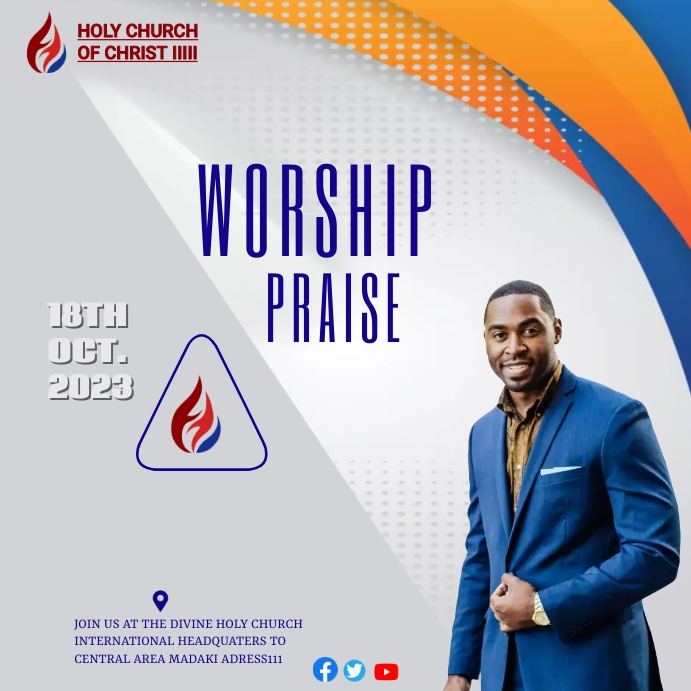 Copy of church activities banner | PosterMyWall