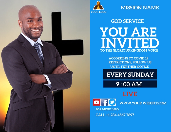 church activities schedule flyer template | PosterMyWall