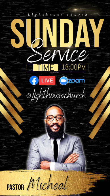 church ad DESIGN template | PosterMyWall