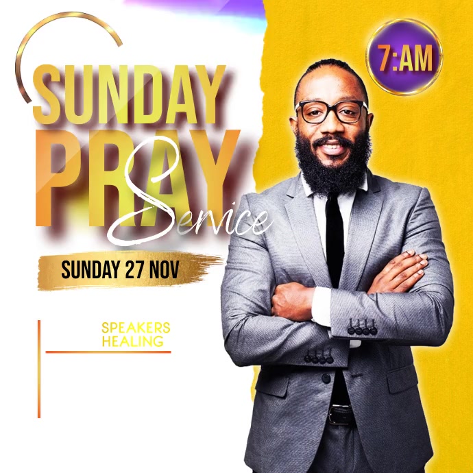 church ad sunday service design template | PosterMyWall