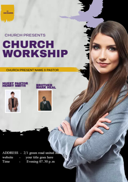 Church Ads Template | PosterMyWall