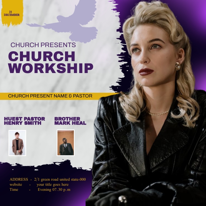 Plantilla de Church Ads | PosterMyWall