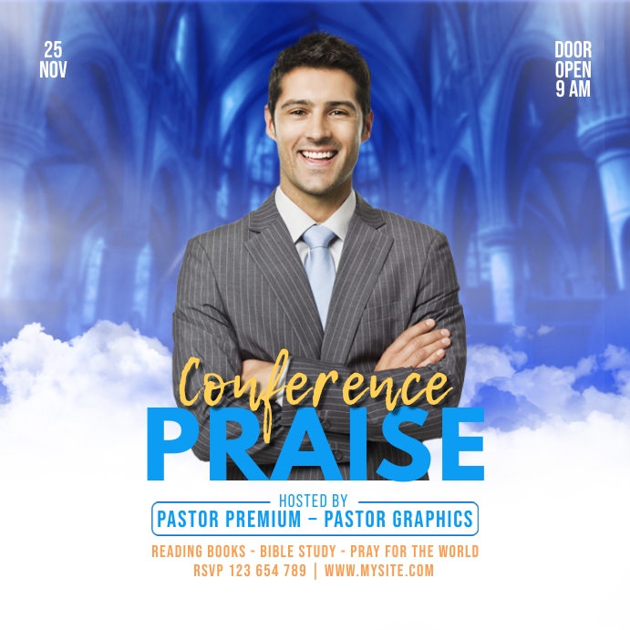 Church Ads Template | PosterMyWall