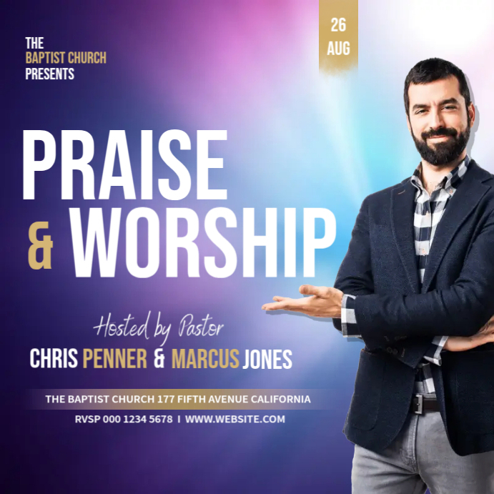 Church Ads Template | PosterMyWall