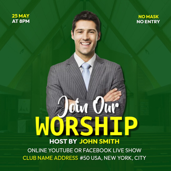 Copy of Church Ads | PosterMyWall