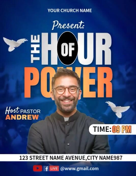 Church Ads Template | PosterMyWall