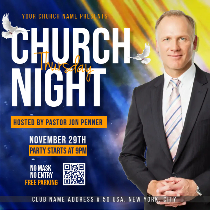 Copy of Church Ads | PosterMyWall