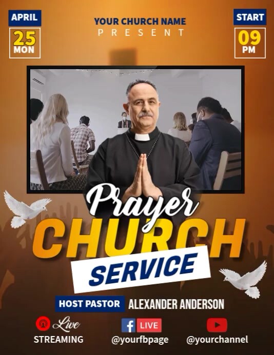 Church Ads Template | PosterMyWall