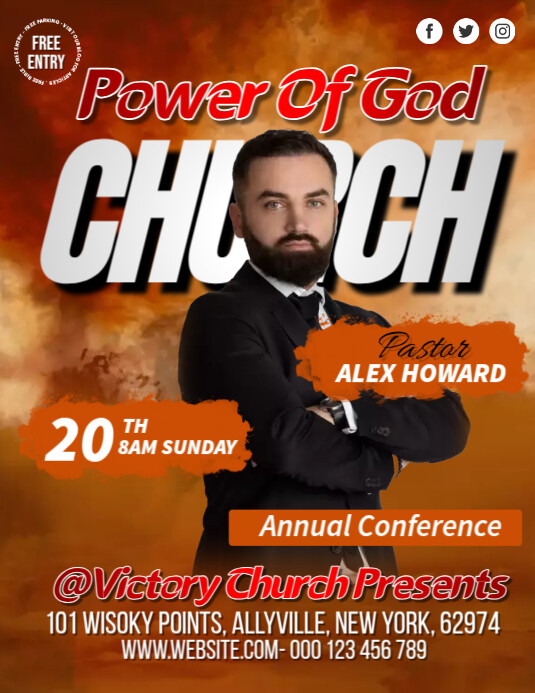 Church Ads Template | PosterMyWall