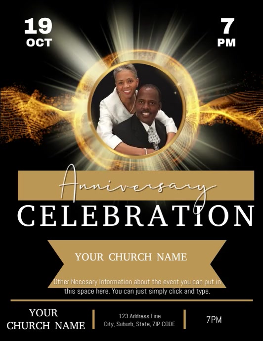 Copy Of Church Anniversary Event Template PosterMyWall copy-of-church-anniversary-event-template-postermywall