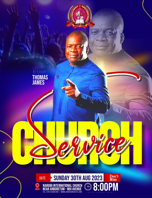 Copy of CHURCH BANNER (10) | PosterMyWall